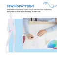 Fashion Illustration Rulers Sketching Templates Ruler Sewing Humanoid ...