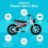Droyd Weeler Electric Mini Bike - Electric Bike for Kids Ages 6 & Up ...