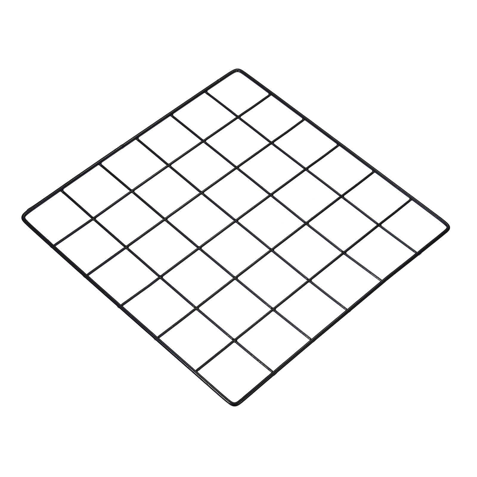 Uxcell 12"x12" Wire Grid Panel, 1 Pack Wall Grid Panels Board Photo ...