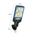 hengsof Remote Solar Flood Light, Outside Security Motion Sensor Lights ...