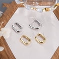 11mm Small Hoop Earrings Sterling Silver for Women Oval Tube Round ...