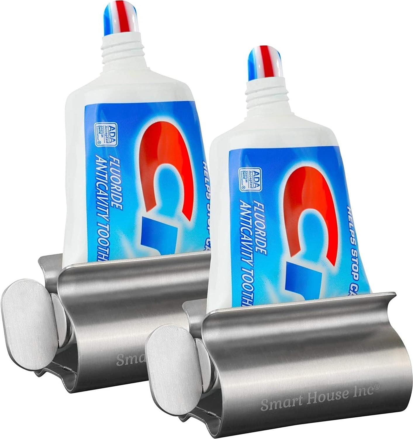 Toothpaste Squeezer Tube Roller - Set of 2 Stainless Steel Tube ...