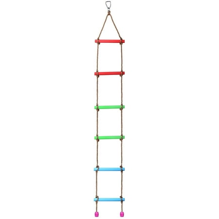 Climbing Rope Swing Ladder for Kids, Hanging Ladder for Swing Set-Tree ...