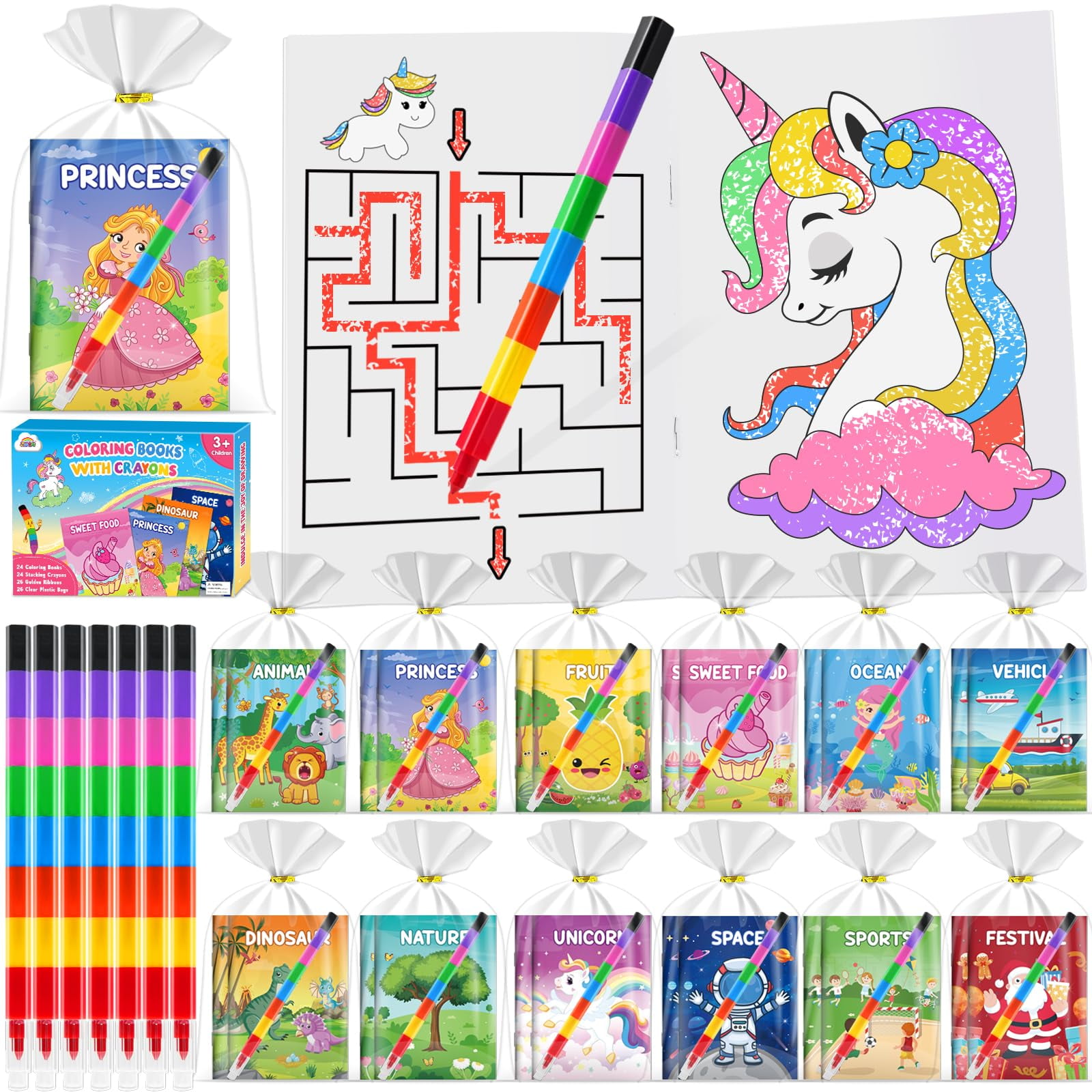 Click here for Zmlm 24 Coloring Books For Kids Party Favors Bulk... prices