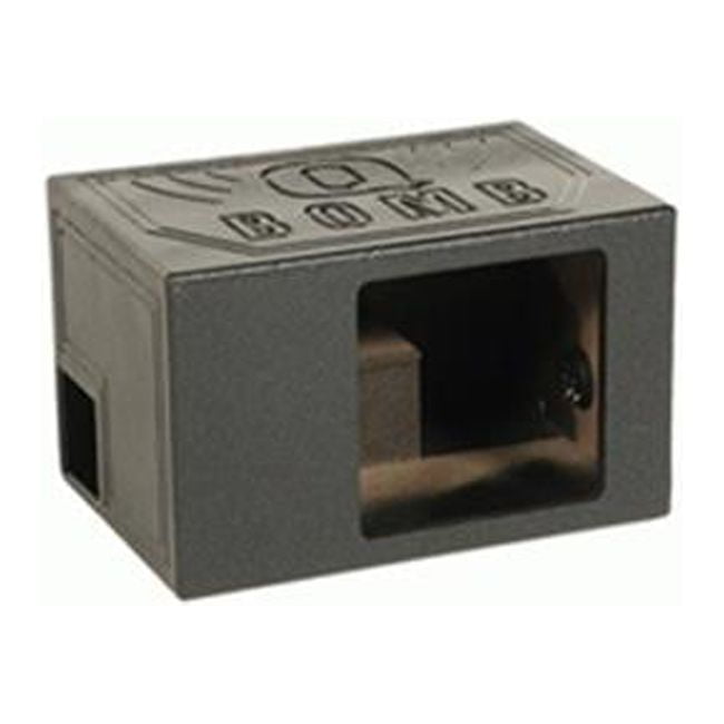 12 in. Single Side Vented Speaker Box, Extra Large SPL - Black ...