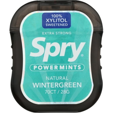Spry All-Natural Mints, LemonBurst, 240 ea - Walmart.com