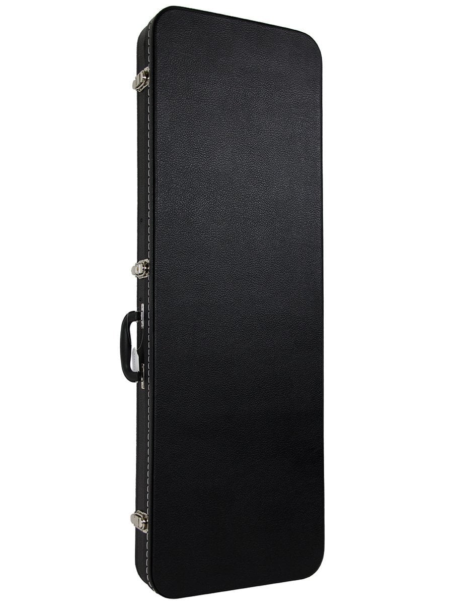 Gearlux Rectangular Electric Guitar Hard Case - Black - Walmart.com