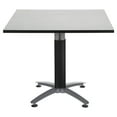 OFM Model MT42SQ 42" Multi-Purpose Square Table with Metal Mesh Base ...