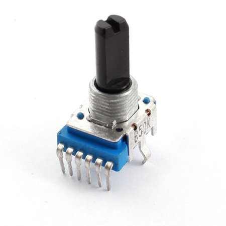 Unique Bargains B50K 50K Ohm 9mm 6Pin Volume Adjustable Linear Rotary ...