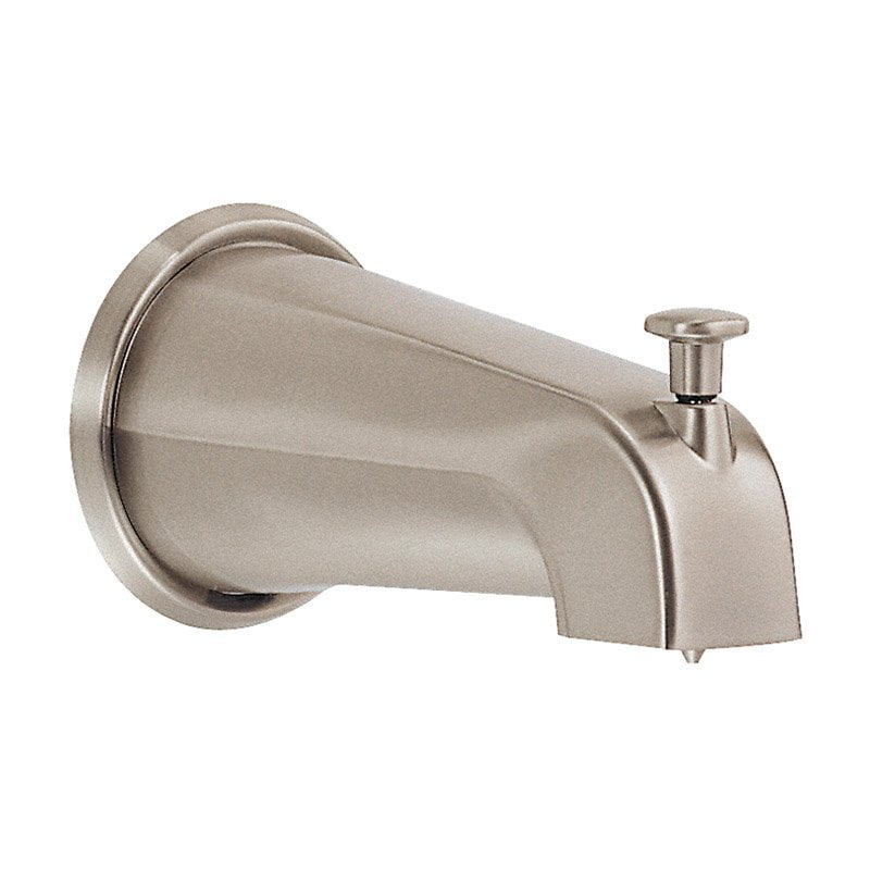 Danze 8" Wall Mount Tub Spout with Diverter Brushed Nickel - Walmart.com
