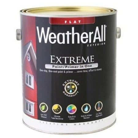 True Value 168141 5 gal Premium Weatherall Exterior Flat Paint ...