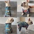 Adorable Dog Patterned Clothing Bodysuit Suitable For yearlong Dressing ...