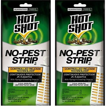 Hot Shot HG-5580 Pest Strip, Pack of 12, Brown/A - Walmart.com