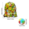 5 Colors 30 Pack Reusable Water Balls – Multicolor Absorbent Sponge ...