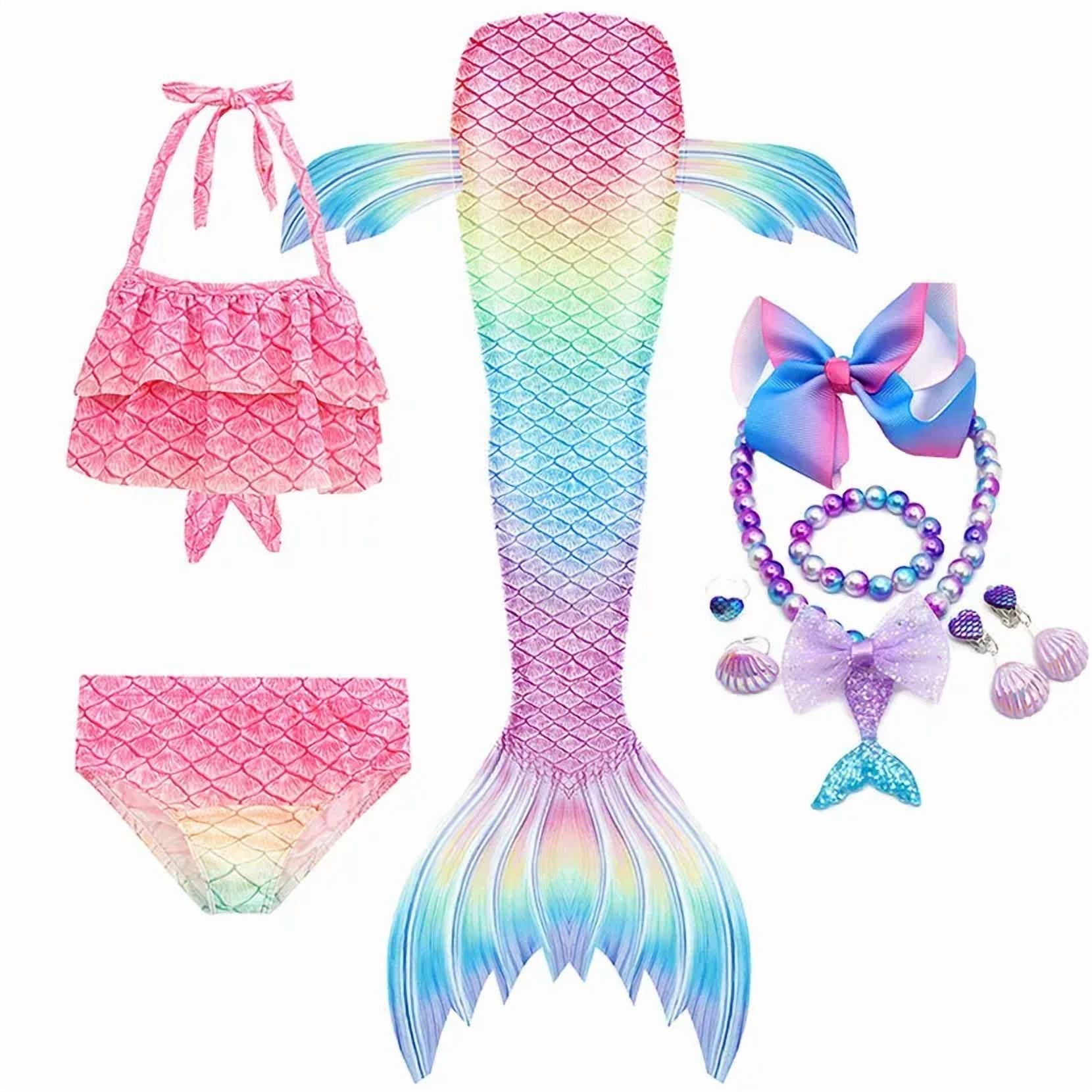 Click here for Jjnj Kids Girls Swimming Mermaid Tail Mermaid Cost... prices