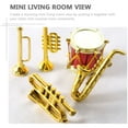 Mini Saxophone House Instrument Model Musical Prop Toy Instruments Toys ...