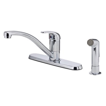 Pfister Pfirst Series 1-Handle Pull-Out Kitchen Faucet in White ...