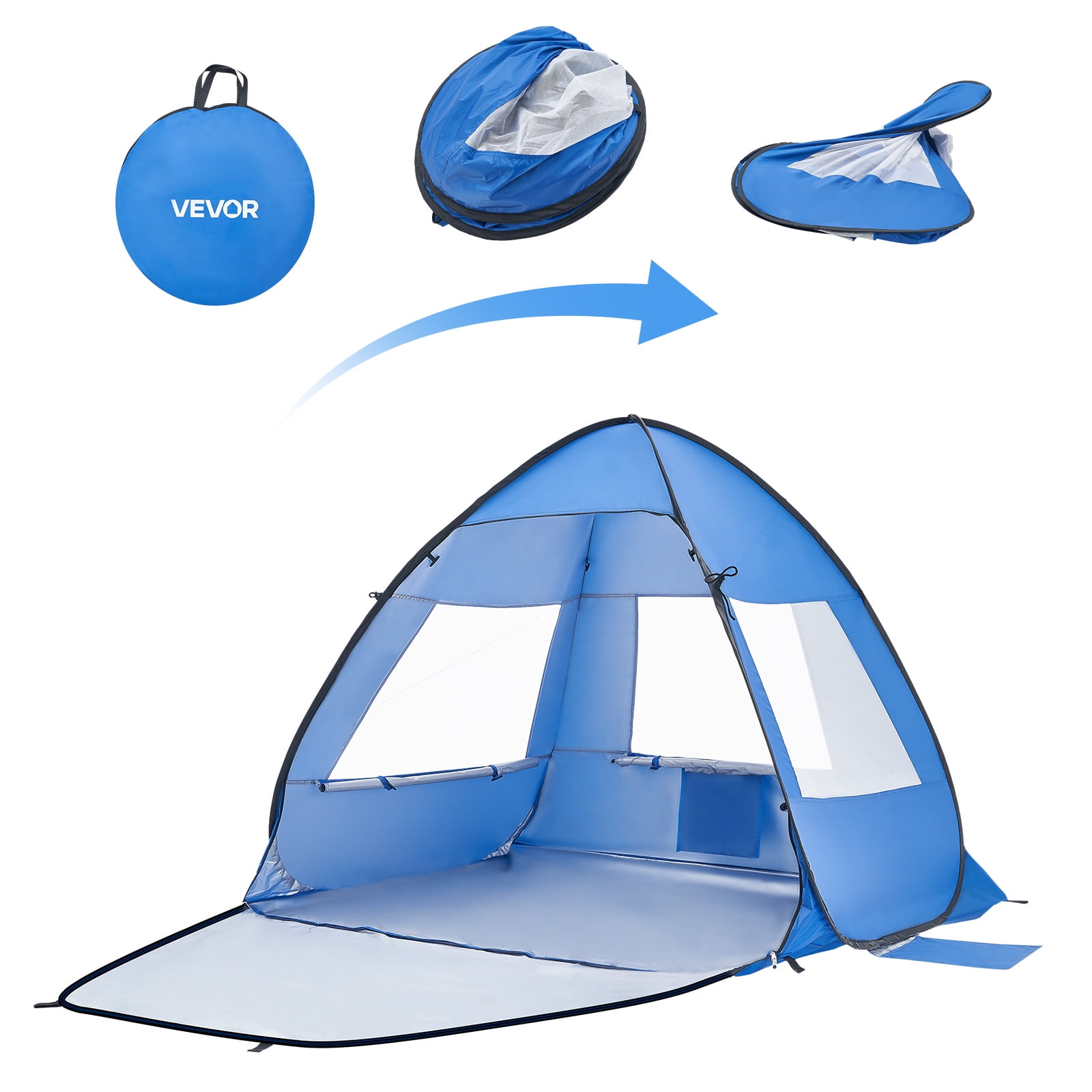 Click here for Vevor Beach Tent Sun Shelter For 2 Person  Upf 50+... prices