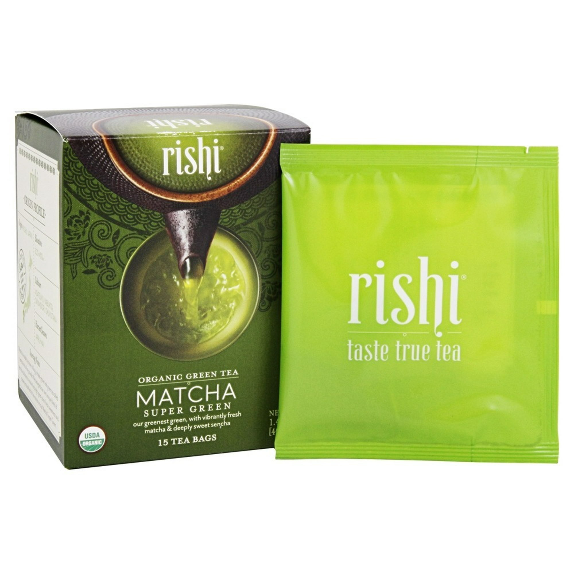 Click here for Rishi Tea - Organic Matcha Super Green Tea - 15 Sa... prices