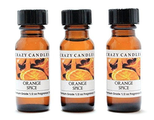 Orange Spice 3 Bottles 1/2 Fl Oz Each 15ml Premium Grade Scented ...