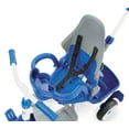 Little Tikes 4-in-1 Perfect Fit Trike, Blue - Convertible Stroller Bike for Toddlers, Ages 9M-3Y ...