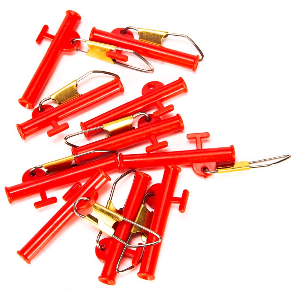 QXKE 10Pcs 1.5\" Length Big Sinker Slides Sliders Swivel Sleeve for ...