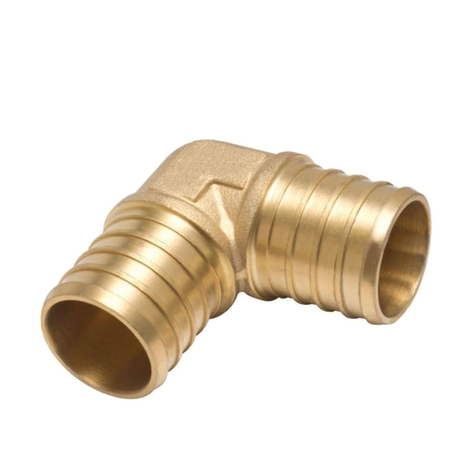 1/2 Inch PEX 90 Degree Elbow Connector Fitting Crimp Brass for PEX Pipe ...