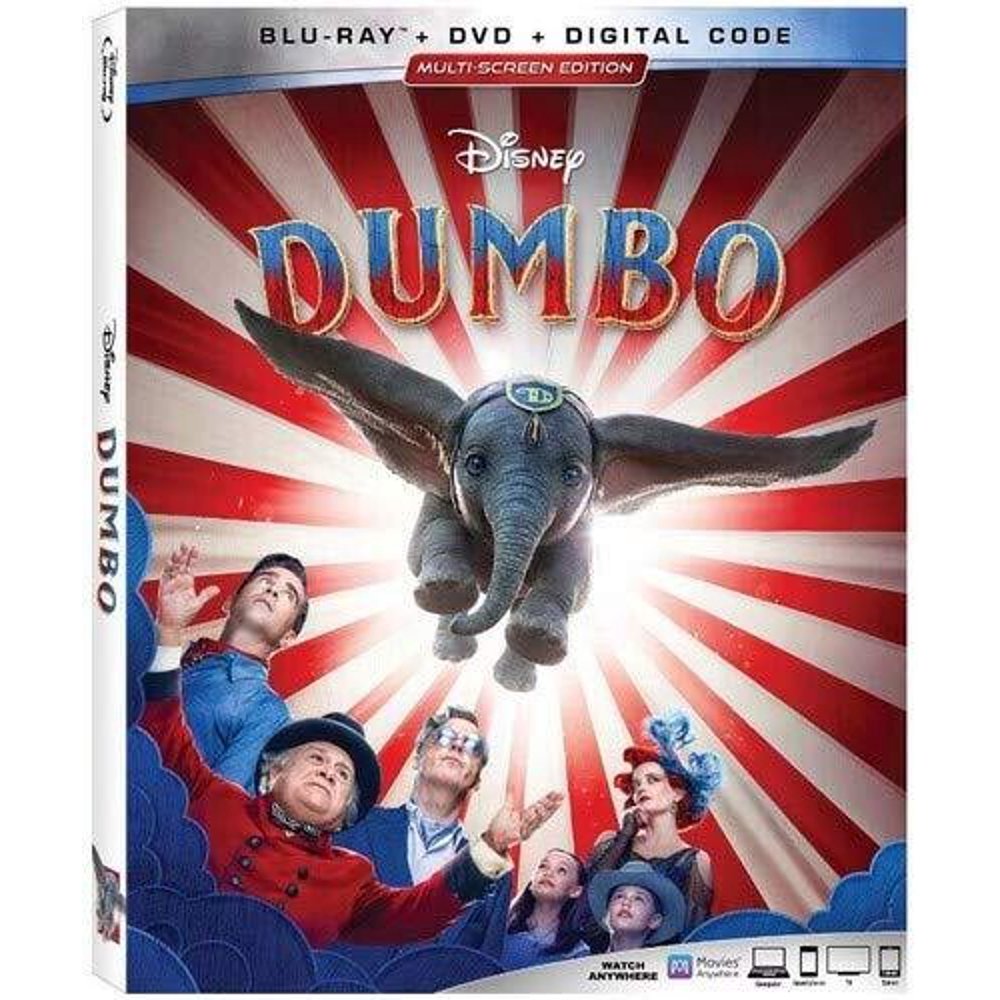 Dumbo (Blu-ray + DVD) - Walmart.com - Walmart.com