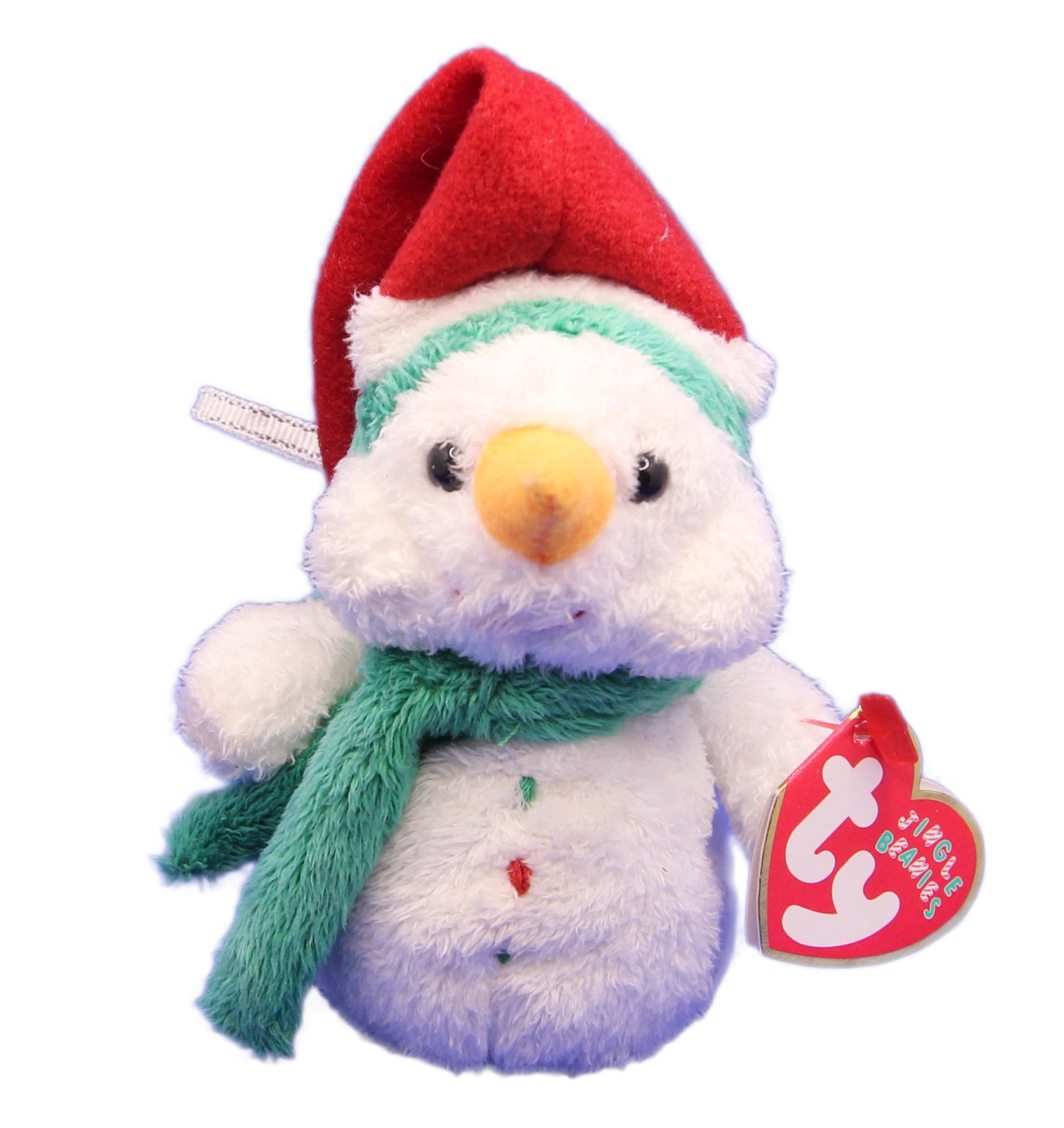 Ty Jingle: Melton the Snowman | Stuffed Animal | MWMT's - Walmart.com