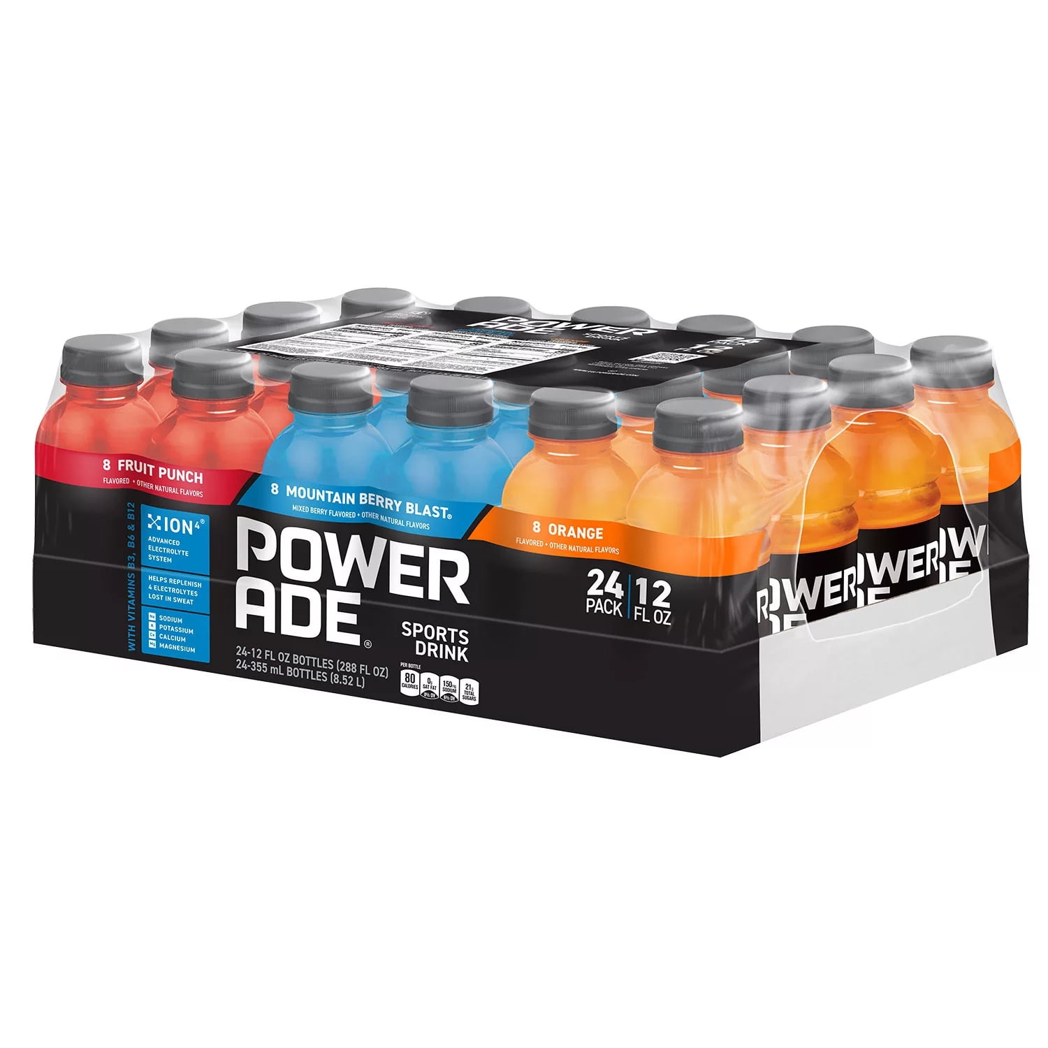 Powerade Sports Drink Variety New Pack 12oz (24pk)