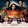 Twilight Backdrop Banner Party Supplies Post Birthday Decorations ...