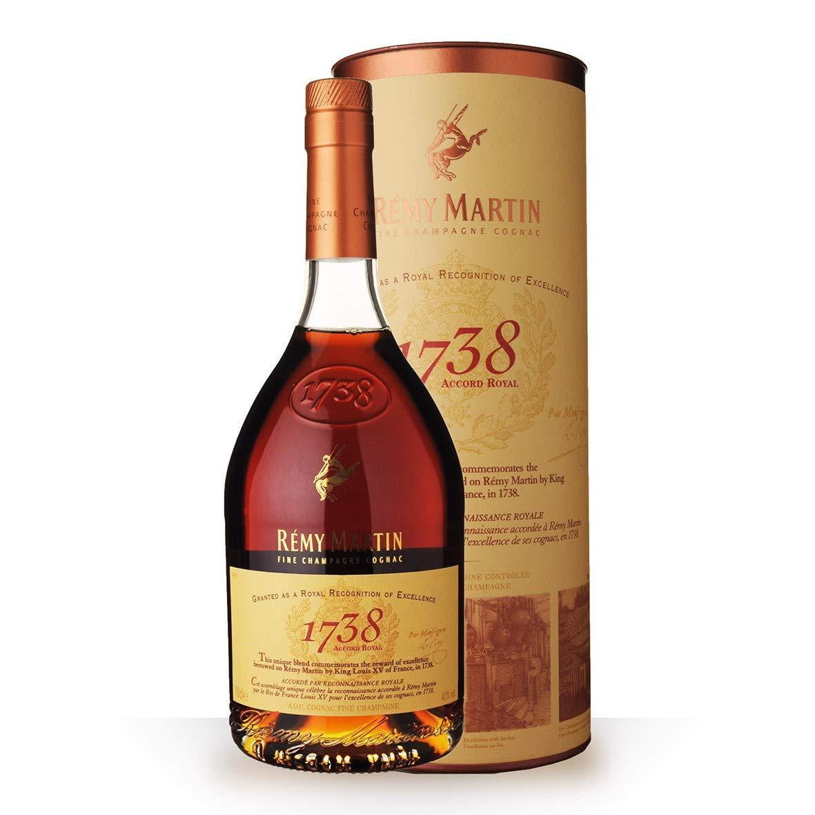 Pack de 12 Cognac Remy Martin 1738 700 ml Remy Martin 1738 | Walmart en ...