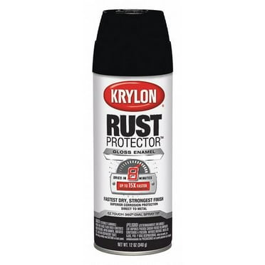Krylon Rust Preventative Enamel Gloss Smoke Gray 12oz. Aerosol Can ...