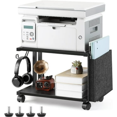 JRHRXXY Desktop Printer Stand,File Rack,Multi-Purpose Storage Shelf,for ...
