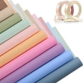 36 Sheets Double Color Flower Wrapping Paper with Ribbons, Floral ...