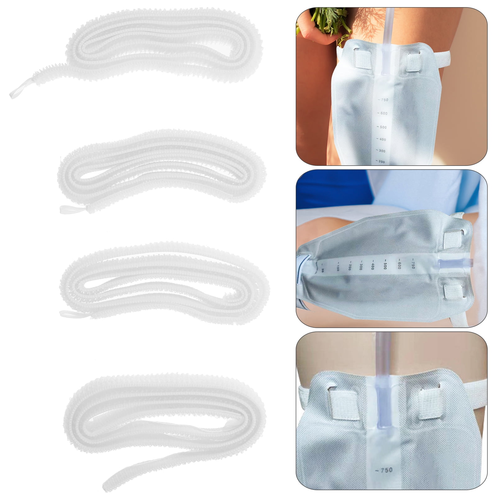 Buy OUNONA Catheter Strap Leg Holder Urinary Bag Band Belt Tube Foley ...