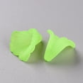 500g Transparent Acrylic Bead Caps Trumpet Flower Beads Frosted Flower ...