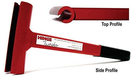 Hinge Tweaker Red Standard Weight Size for .134 Gauge Commercial Door ...