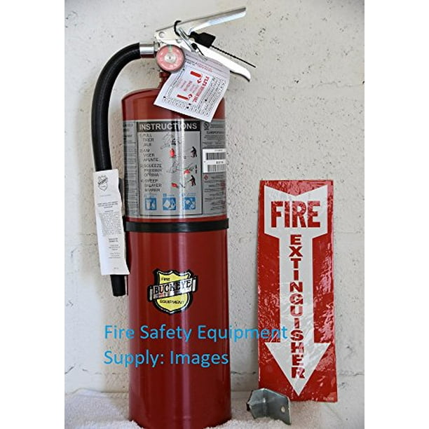 (Lot Of 3) Buckeye 10 LB. ABC Fire Extinguisher - Rechargeable and ...