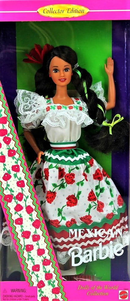Mexican Barbie Dolls of the World Collector Edition 1995 Mattel 14449 ...