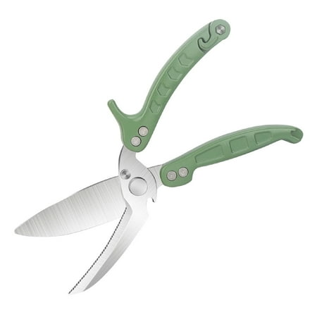 Kitchen Shears,Heavy Duty Spring Loaded Kitchen Scissors with Serrated ...