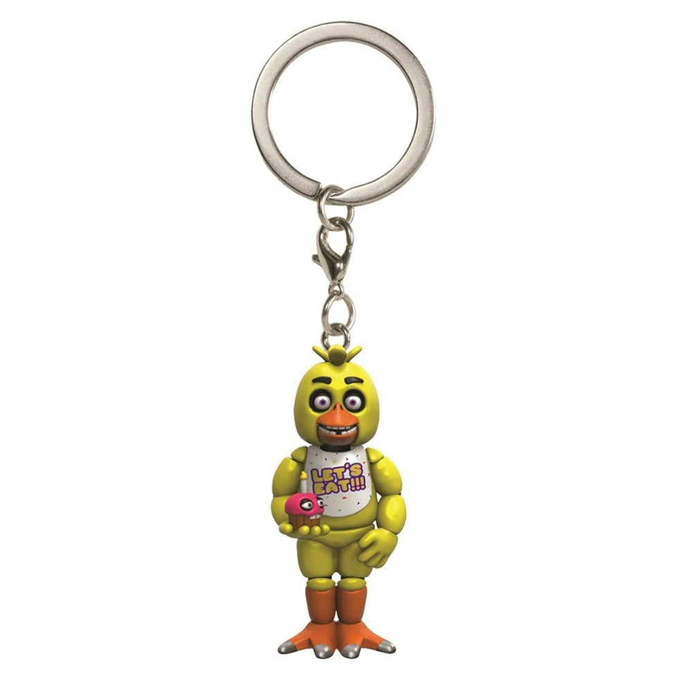 Five Nights at Freddy's 1.5" Character Keychain: Chica - Walmart.com ...