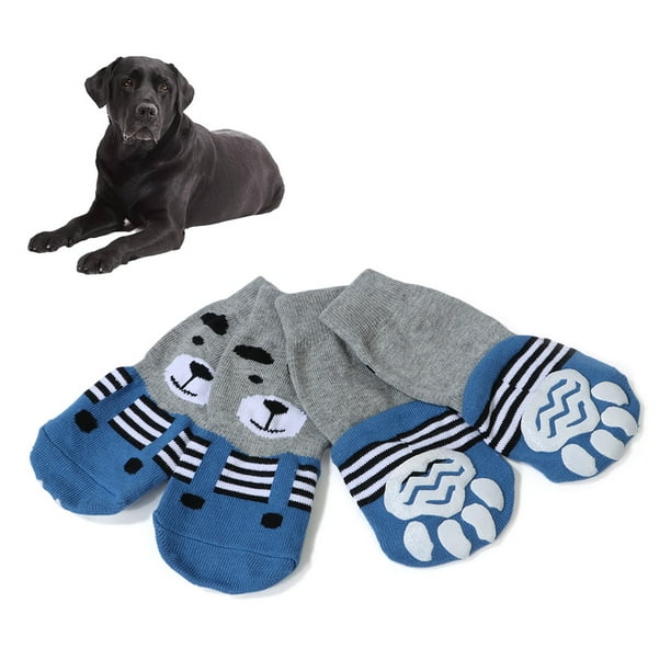 Anti Slip Dog Socks Traction Control Paw Protection Socks for Puppy ...