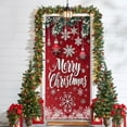 Christmas Decorations Christmas Door Cover Elastic, 2026 New Stretch ...