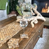 Hip-O Modern Living Handmade Teak Table Runner (Indonesia) - Walmart.com