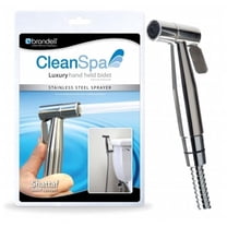 Brondell CSL-40 CleanSpa Luxury Hand Held Bidet Shattaf Sprayer, Silver ...