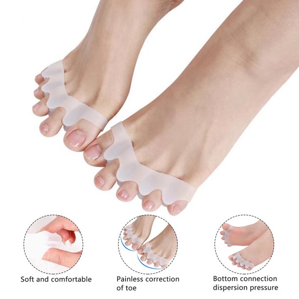 Toe Spacers for Pinky,1 Pair Little Toe Cushions,Gel Toe Separator Toe ...