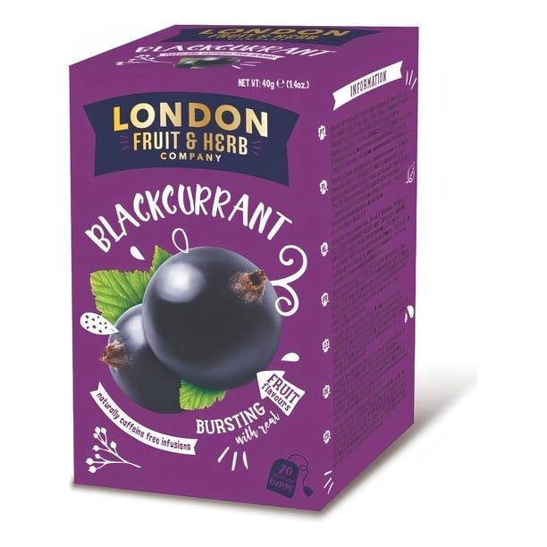 London Fruit & Herb Té De Grosella, 20 Sobres London Fruit & Herb Caja ...