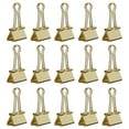 JAM Paper Binder Clips, Medium, 1 1/4 inch (32 mm), Gold, 15/Pack ...