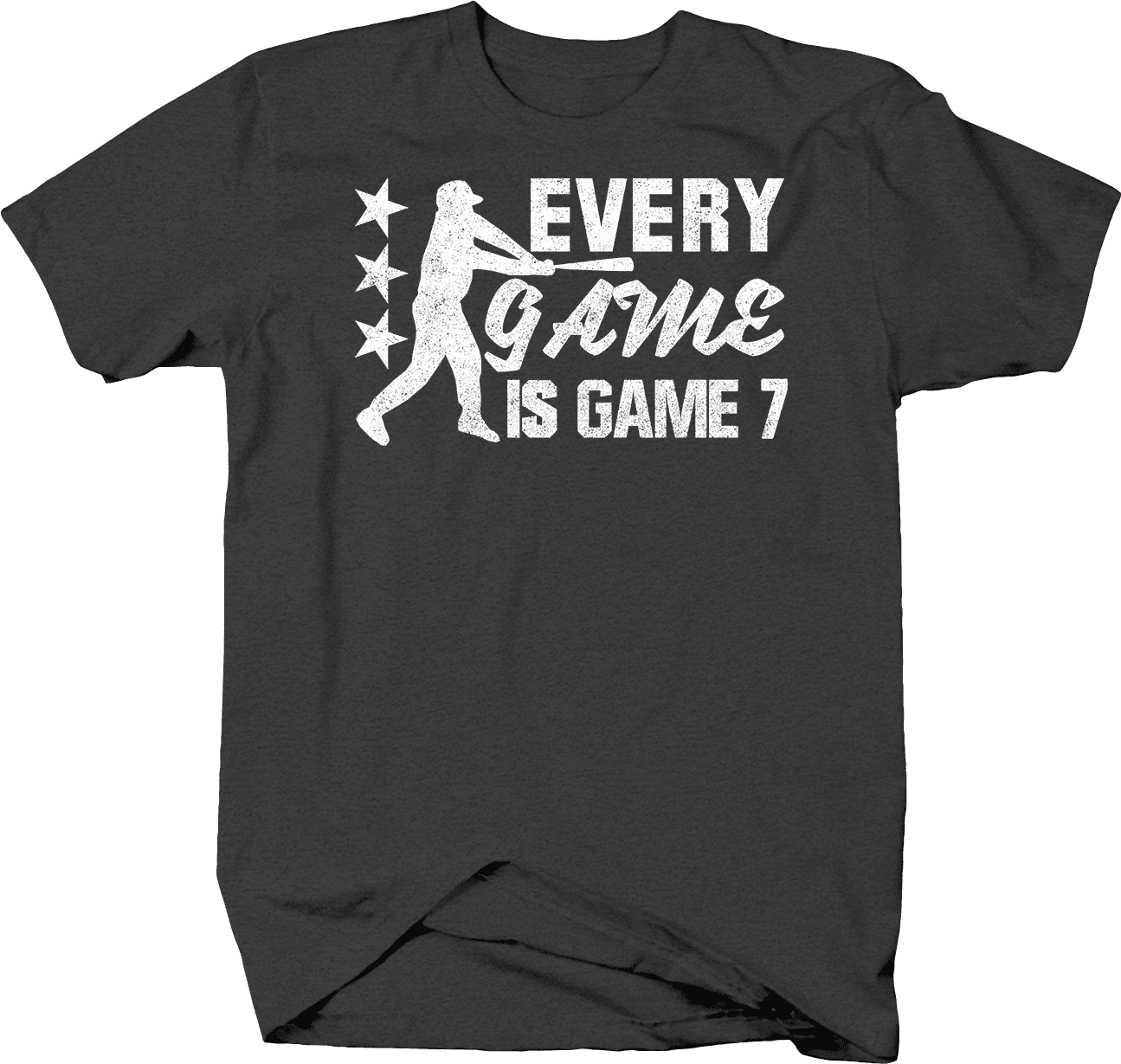 Every Game is Game 7 Baseball Playoffs Shirts for Men Large Dark Gray ...